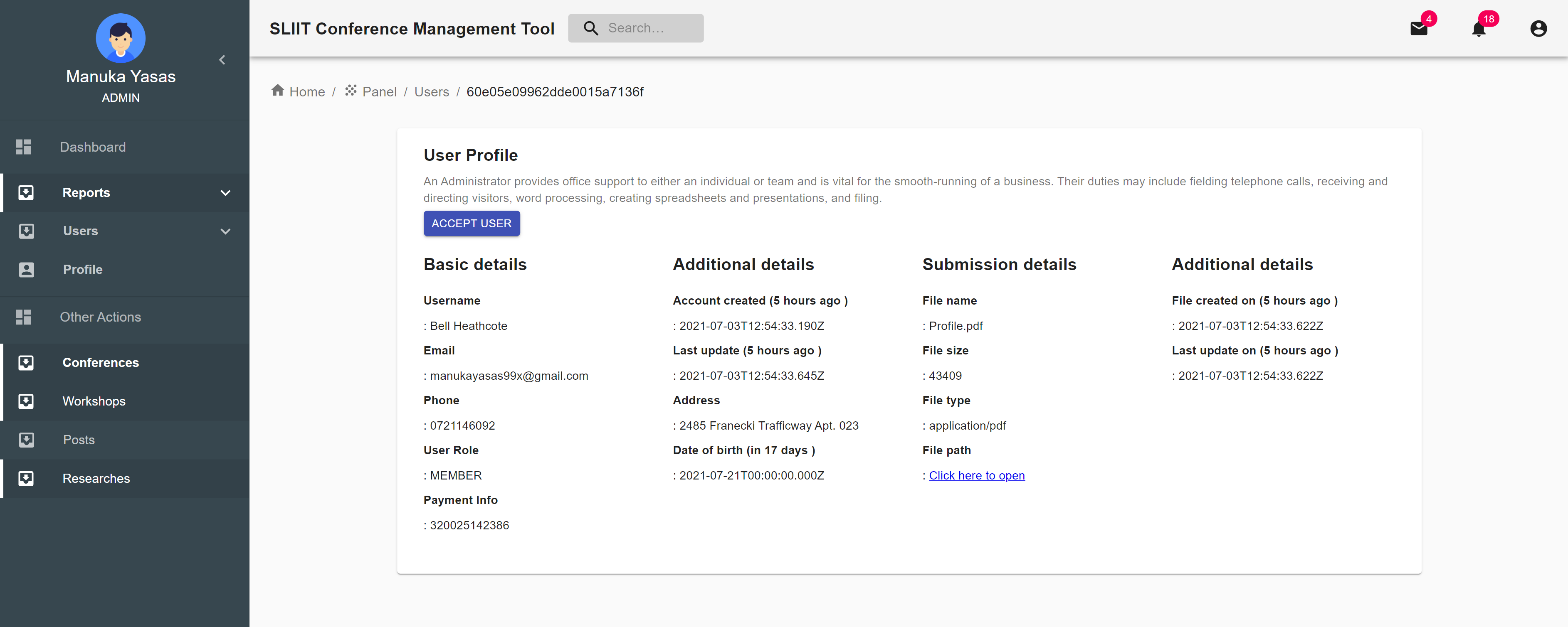 GitHub - manuka99/Conference-Management-Tool: As part of our SE3040 ...