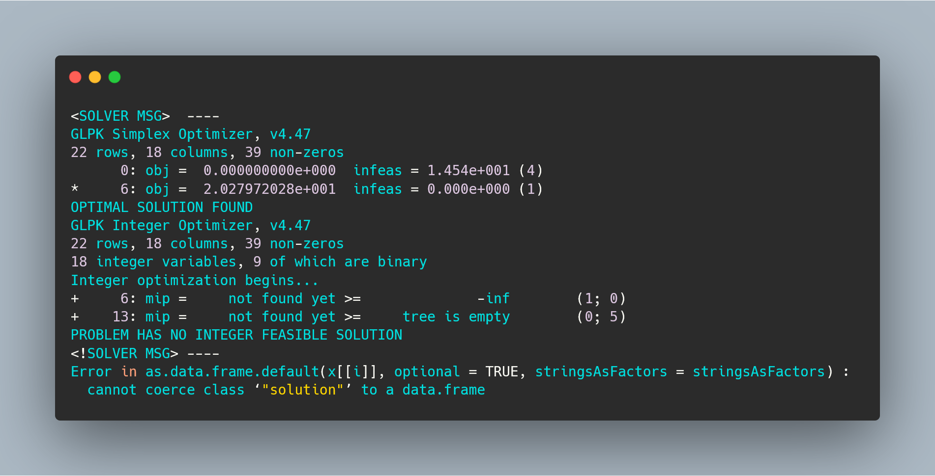 Error In Model With Multi Arrays As Inputs · Issue 304 · Dirkschumacherompr · Github