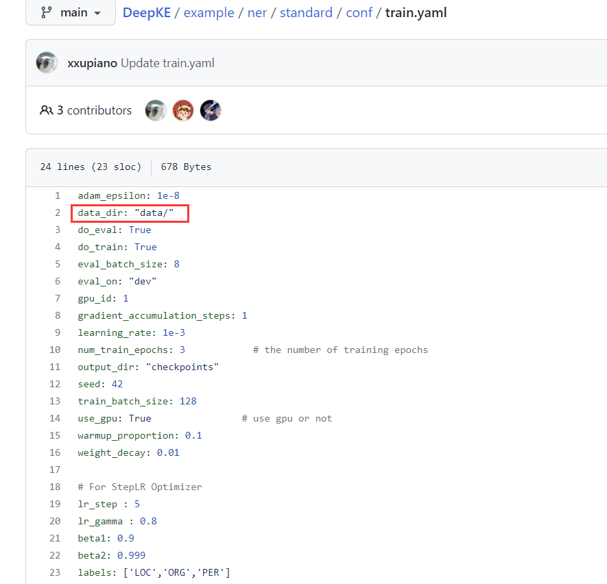 请问这样是怎么会回事？ · Issue #147 · zjunlp/DeepKE · GitHub