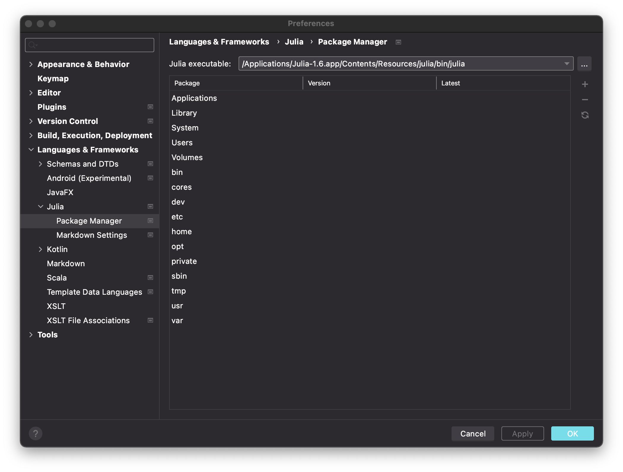 Julia REPL Configuration Error: No Julia Executable, please specify one. · Issue #572 ...