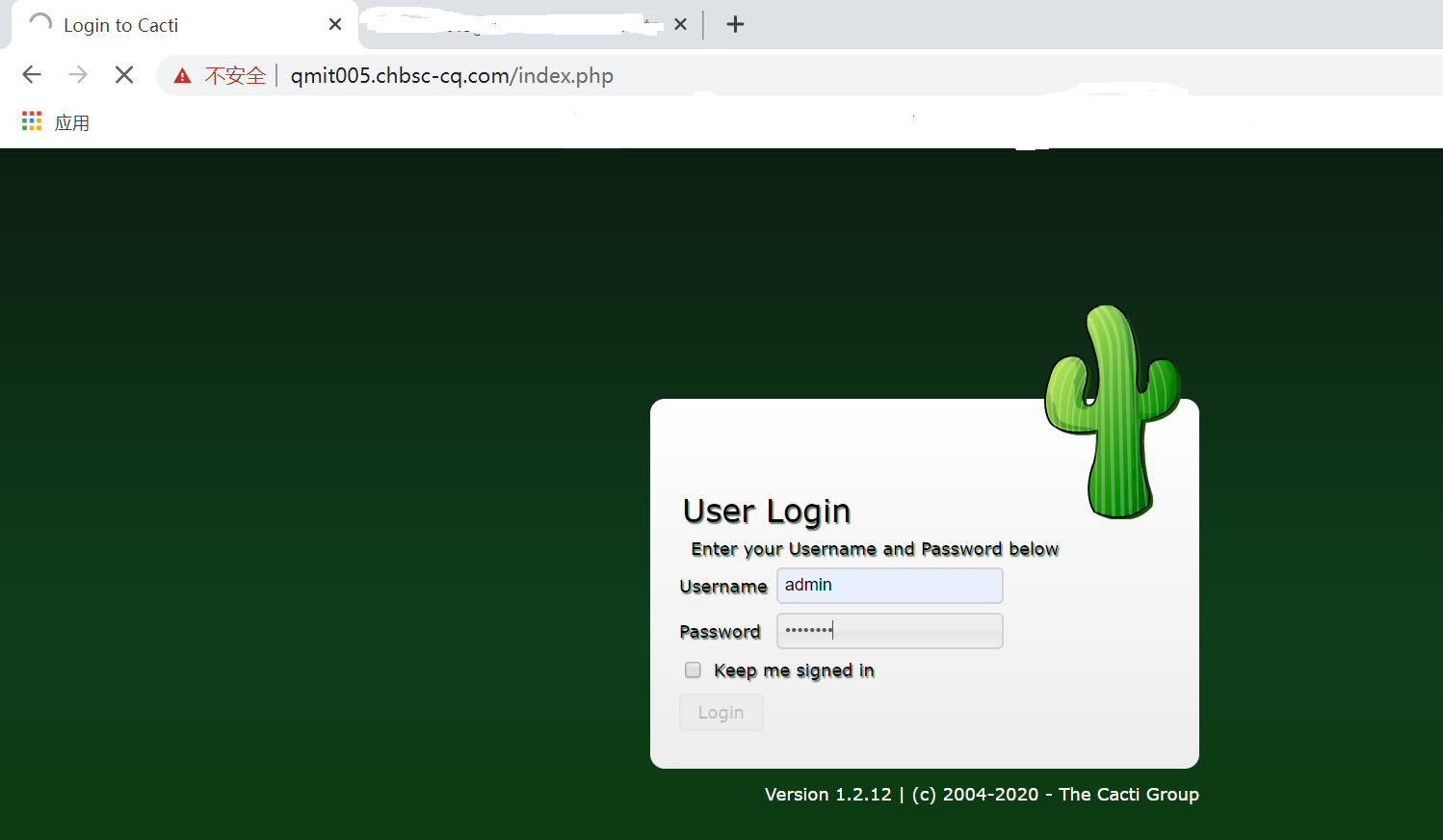 Can't login with Server's hostname · Issue #3540 · Cacti/cacti · GitHub