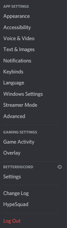 [Bug] - Only showing "Settings" and no themes/plugins etc. · Issue #689 · BetterDiscord ...