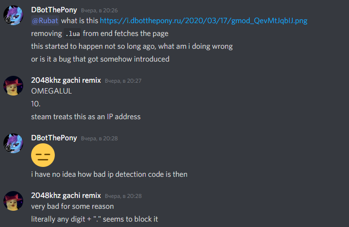 Local HTTP block catching wrong URL's · Issue #4133 · Facepunch/garrysmod-issues · GitHub