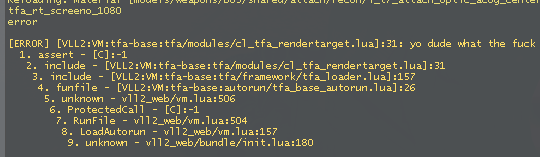 CreateMaterial cleanup does not work properly · Issue #4736 · Facepunch/garrysmod-issues · GitHub
