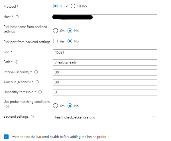 Health Check Failing · Issue 1561 · Azure Application Gateway Kubernetes Ingress · Github