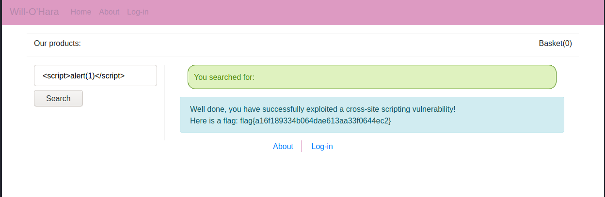 Commando: improve the XSS challenge/flag · Issue #196 · cliffe/SecGen · GitHub