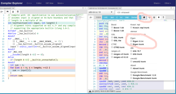 Include Eigen library (c++)? · Issue #614 · compiler-explorer/compiler ...