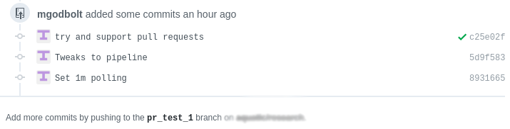 Subsequent changes to PR branches weren't picked up · Issue #162 · telia-oss/github-pr-resource ...
