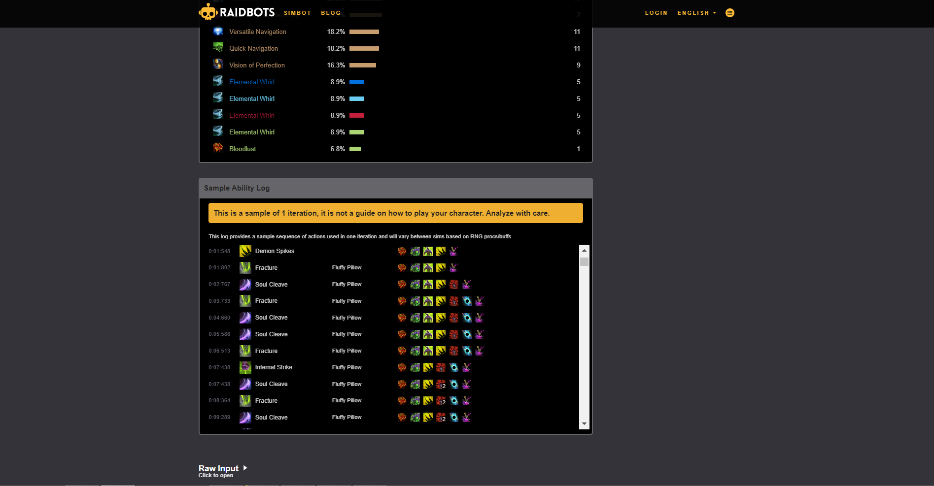 VDH sim bug · Issue #189 · seriallos/raidbots-issues · GitHub