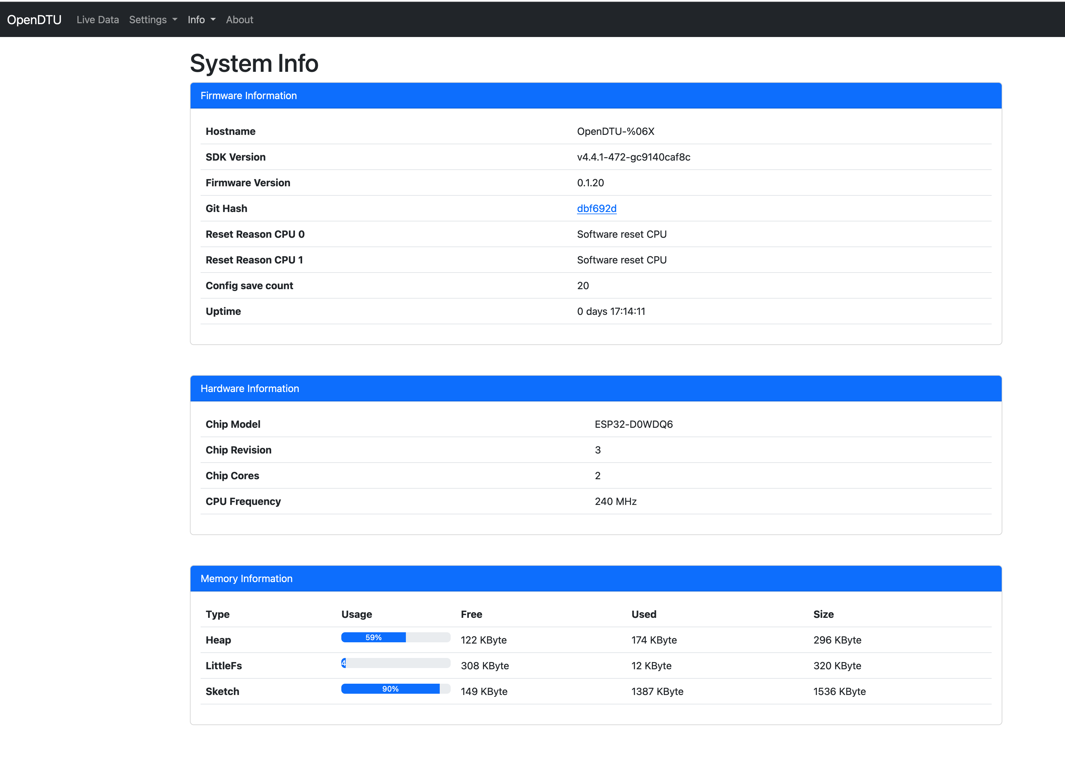 Live data disappeared · Issue #129 · tbnobody/OpenDTU · GitHub
