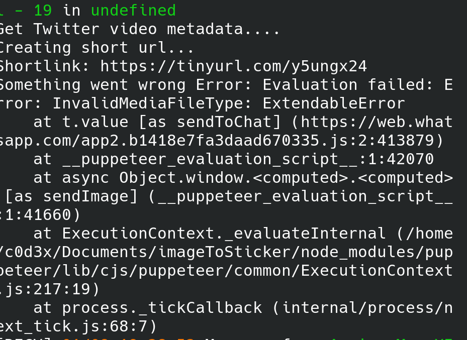Bug · Issue #39 · YogaSakti/imageToSticker · GitHub