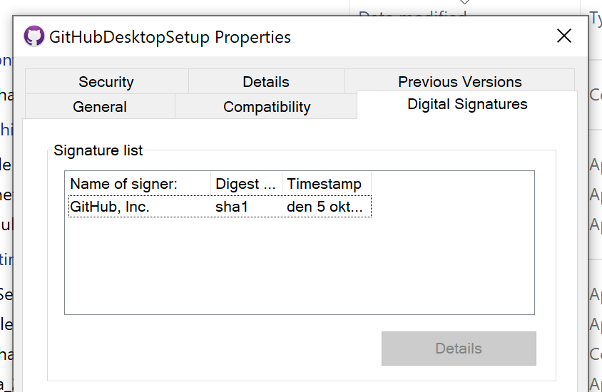 Checksum & GPG verification missing · Issue #8730 · desktop/desktop · GitHub
