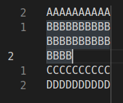 Wrong relative line numbers when using Word Wrap · Issue #159683 · microsoft/vscode · GitHub