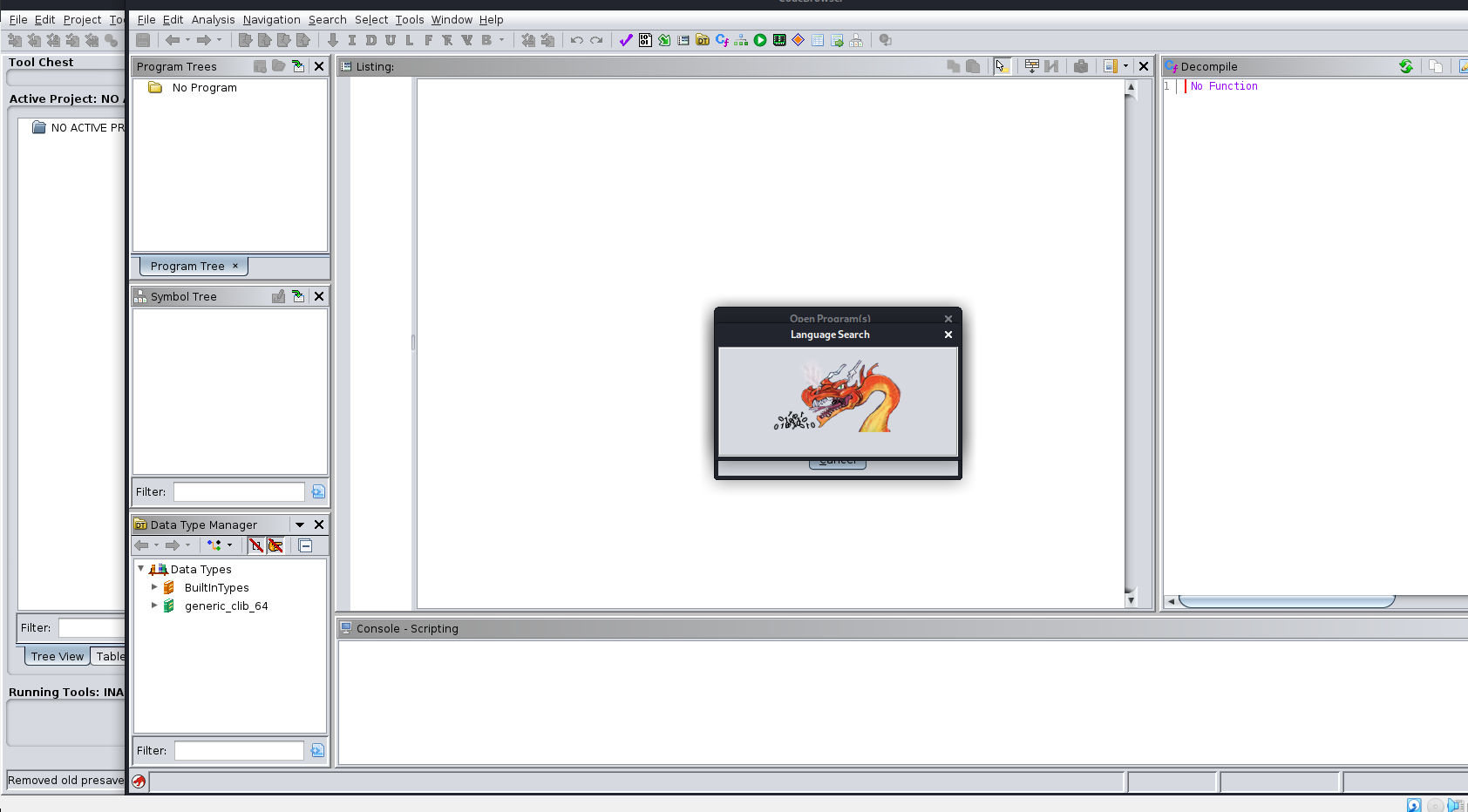 Ghidra Freezes On Running · Issue #1822 · NationalSecurityAgency/ghidra · GitHub