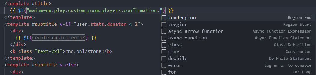 Autocomplete only shows nested keys or no keys at all. · Issue #940 · lokalise/i18n-ally · GitHub