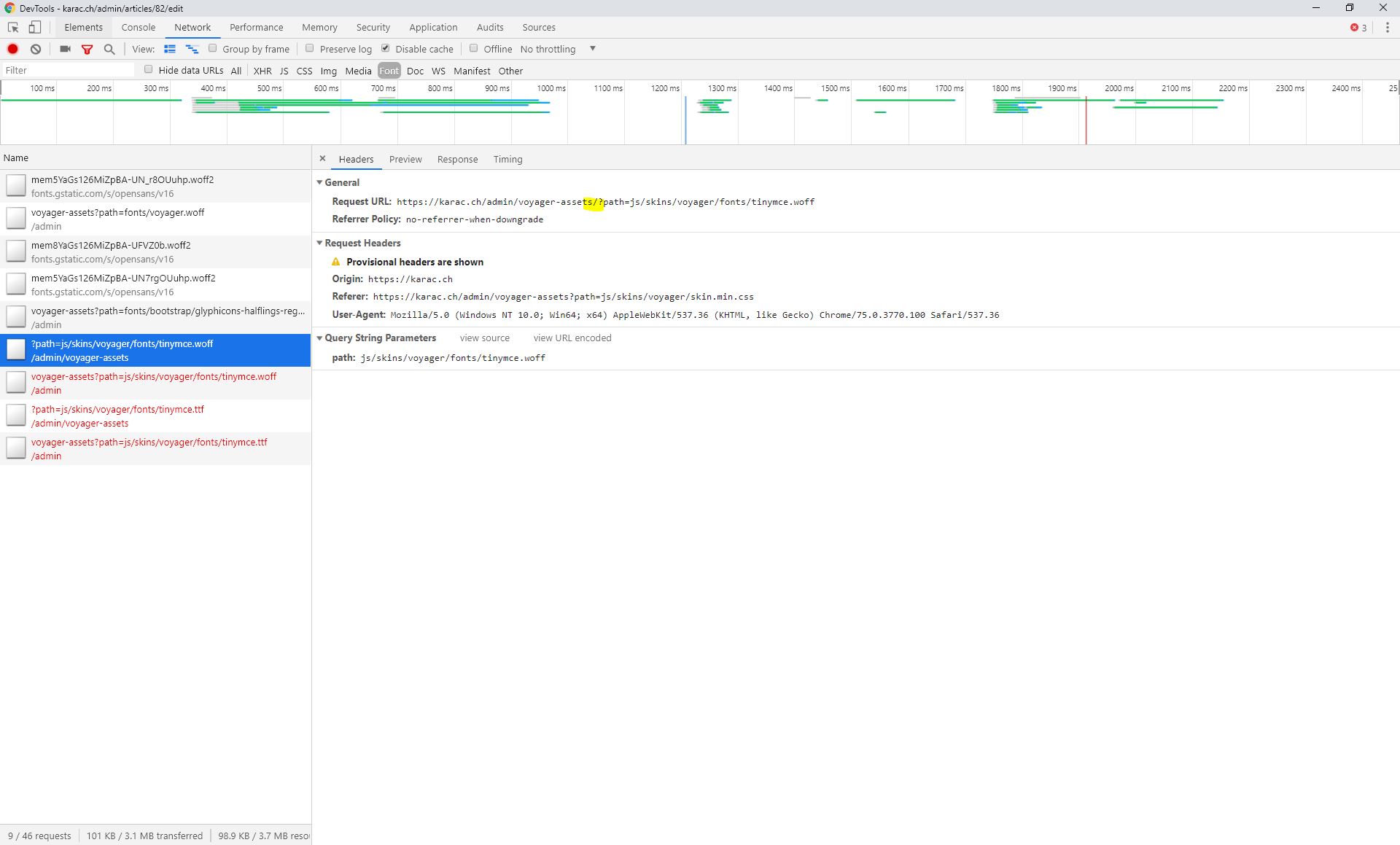 [BUG] Tinymce font loading over HTTPS gives mixed content error. · Issue #4137 · thedevdojo ...