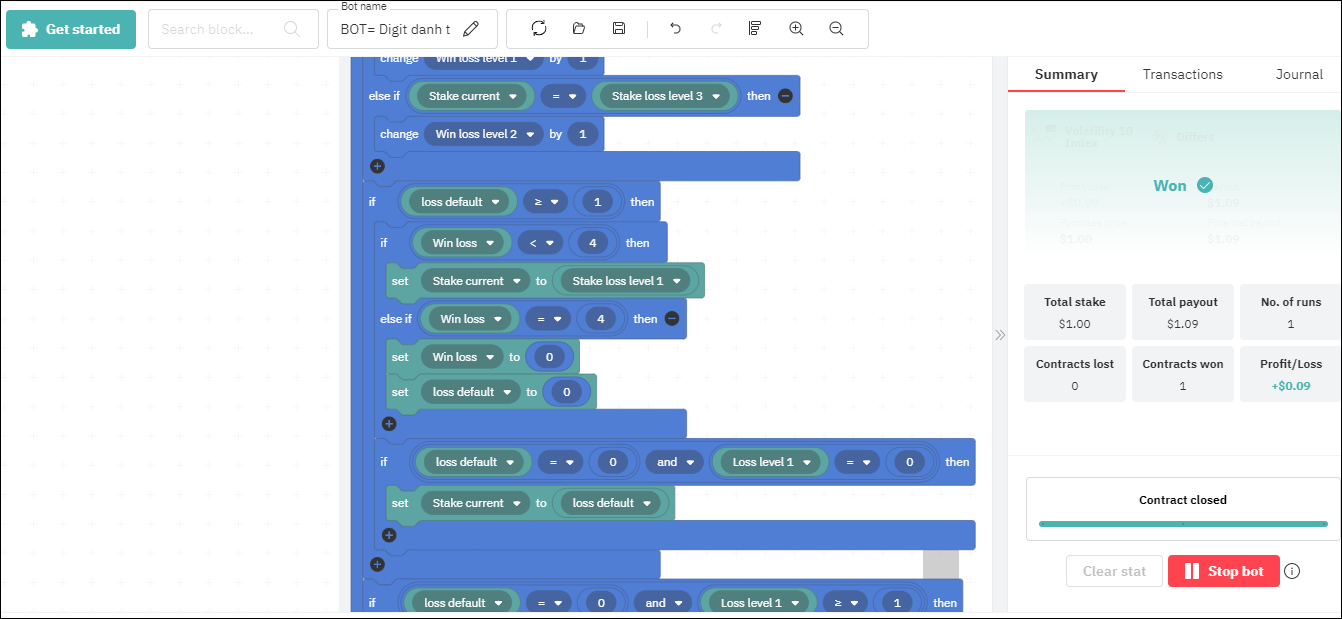 Please upgrade and change BOT / Deriv · Issue #2784 · binary-com/binary-bot · GitHub