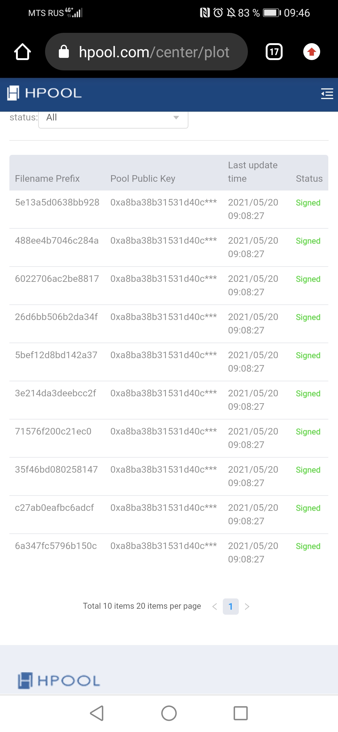 No payments are made · Issue #394 · h9-dev/chia-miner · GitHub