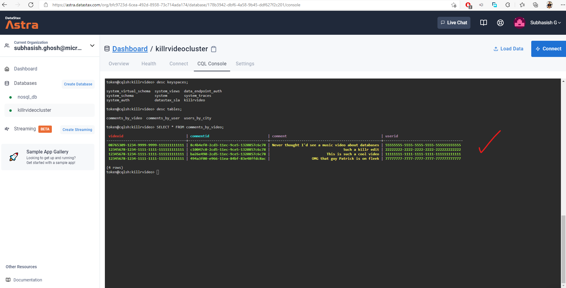 [hw] · Issue 397 · Datastaxdevs Workshop Intro To Cassandra · Github
