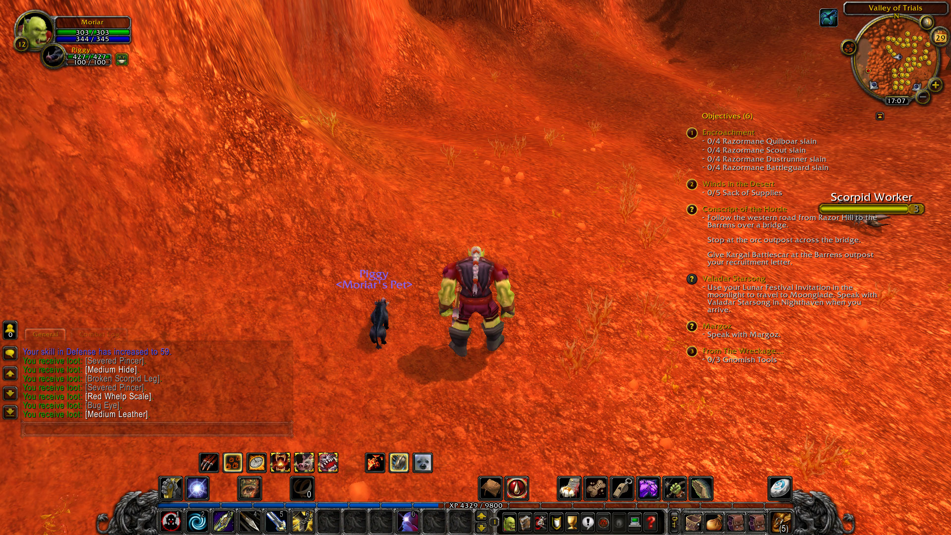 Skinning Scorpid Workers in Valley of Trials · Issue #10447 ...