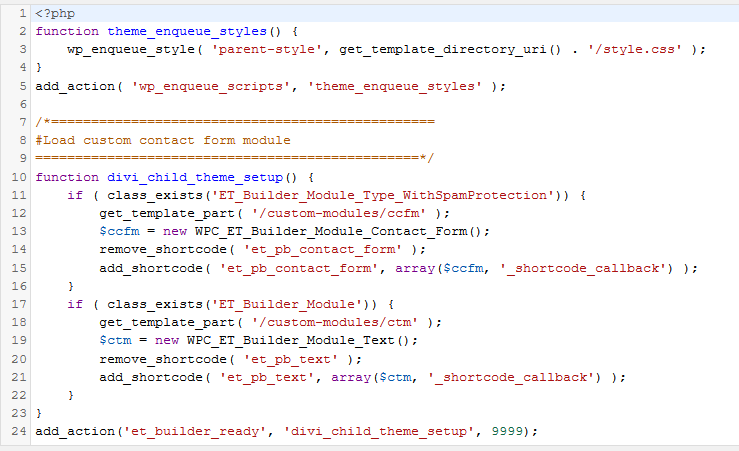How to create a custom module using a child theme (not using divi extensions)? · Issue #348 ...