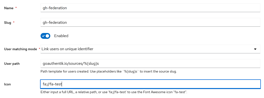 Federation login fa:// icons do not work · Issue #4718 · goauthentik/authentik · GitHub