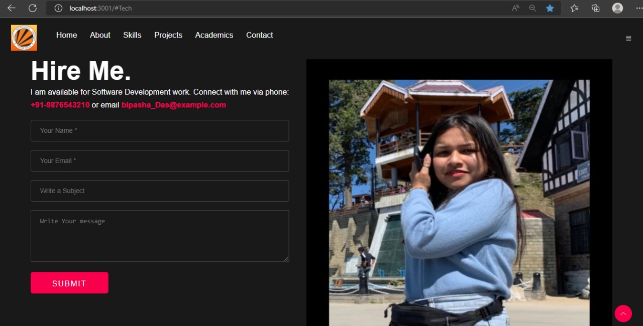 GitHub - bipasha04/My_Portfolio: My portfolio using React Js