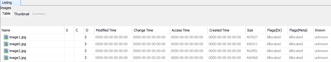 Time Information Missing For Logical Files Import 0000 00 00 00 00 00 · Issue 7830 · Sleuthkit