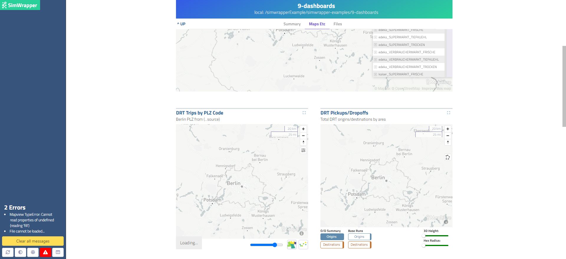 DRT Vis Not Working in Simwrapper · Issue #170 · simwrapper/simwrapper · GitHub