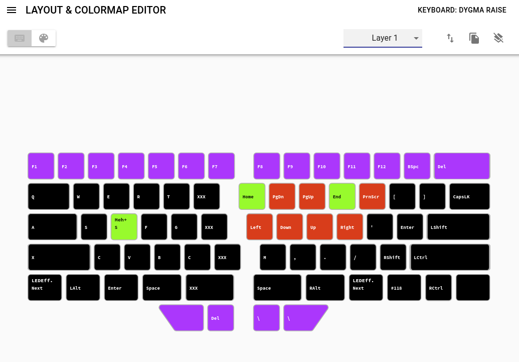 Opening and closing Layer input/export window, then downloading messes up the keymaps. · Issue ...