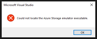 Azurite Support on Visual Studio · Issue #1343 · Azure/Azure-Functions · GitHub