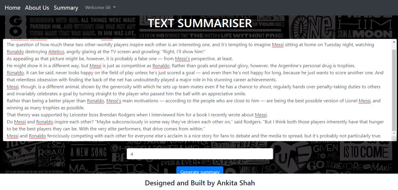 GitHub - Ashah2013/summarise