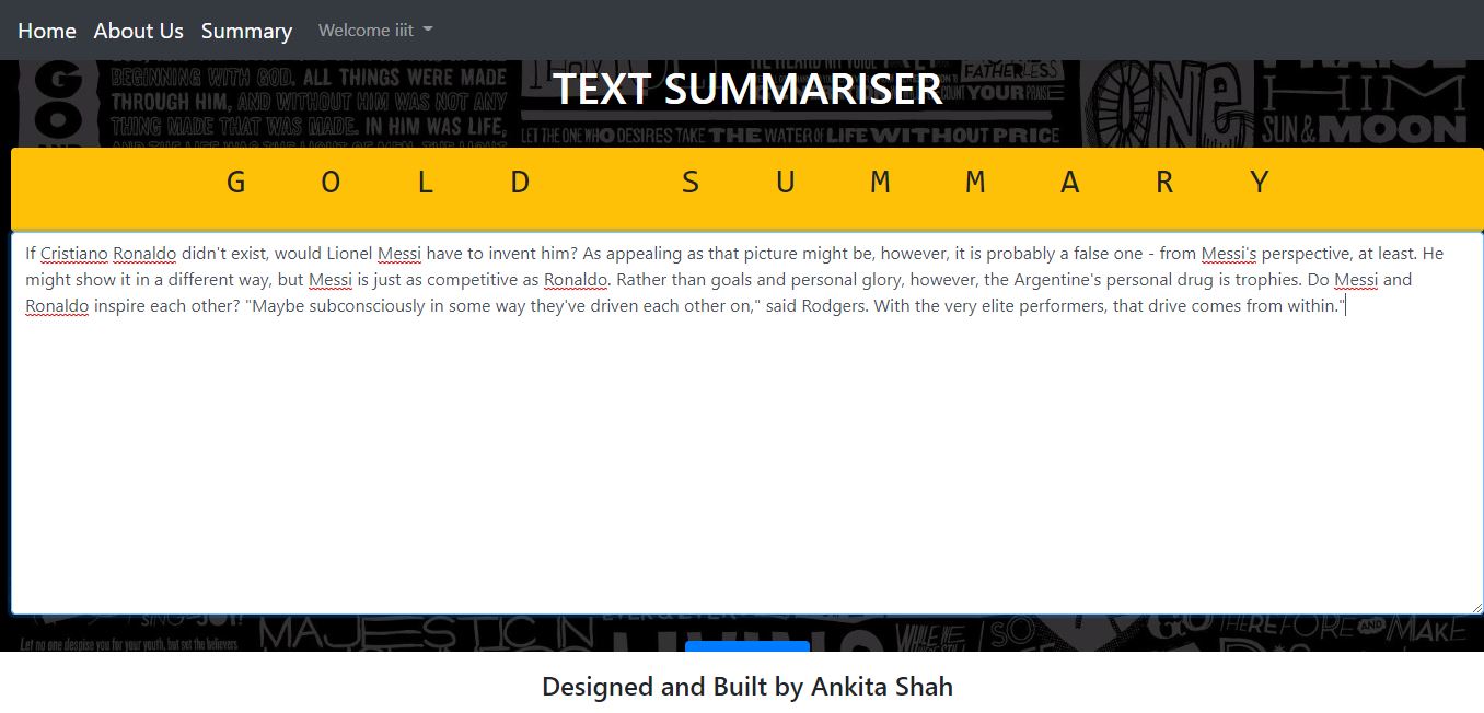 GitHub - Ashah2013/summarise
