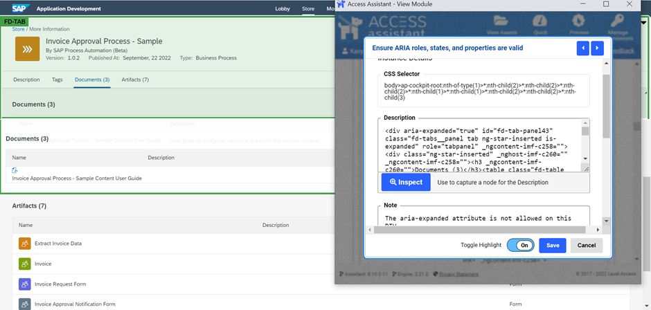 The aria-expanded attribute is not allowed on this DIV · Issue #9027 · SAP/fundamental-ngx · GitHub
