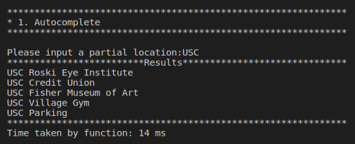 GitHub - youungjulie/Campus-Map: School Project: Design a USC Campus Map using C++