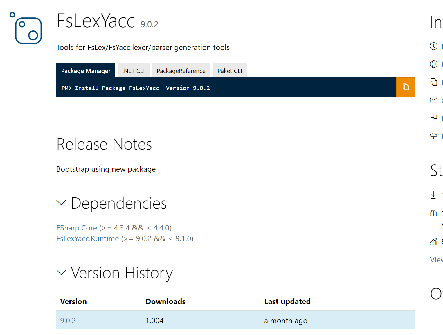 Fsharp Core Dependency · Issue 96 · Fsprojects Fslexyacc · Github