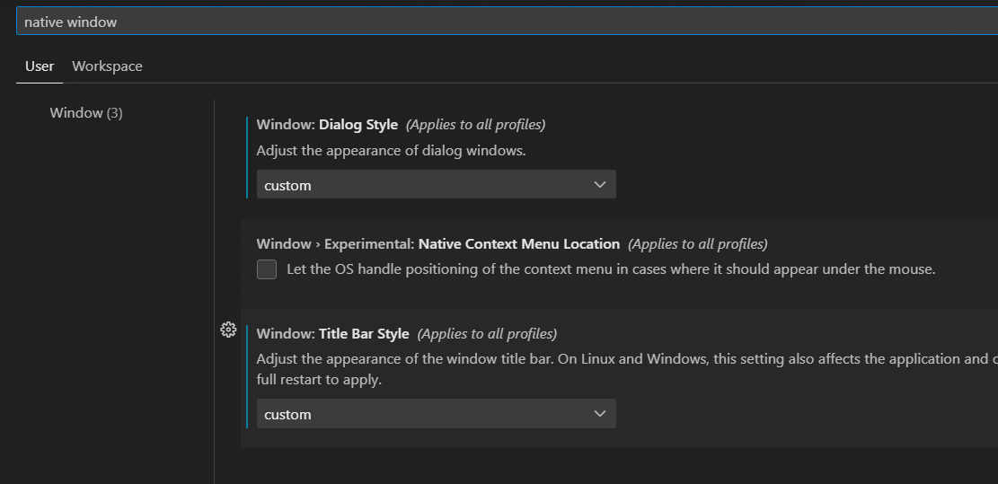 [Bug]: Minimize/ Max/ Close button in the title bar doesn't get the ...