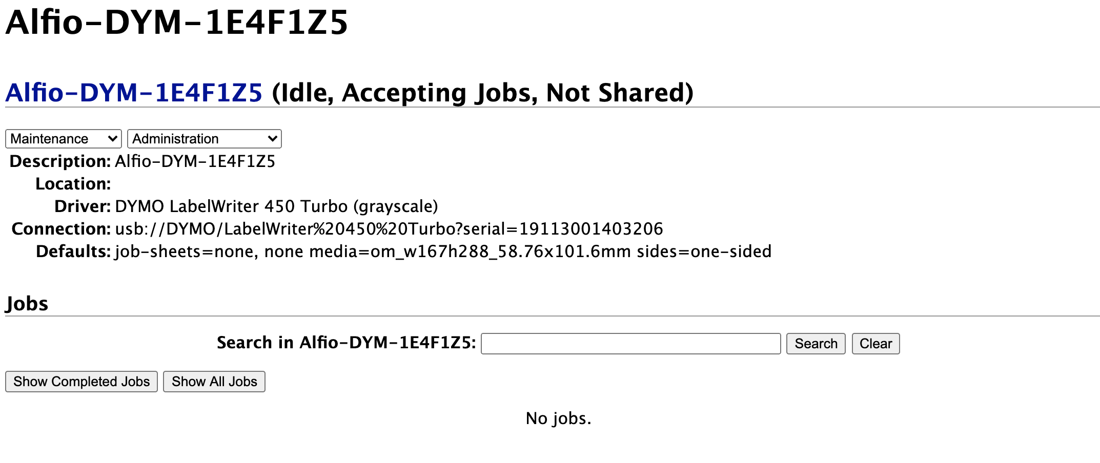 Printing Labels does not seem to work · Issue #40 · alfio-event/alf.io-PI · GitHub
