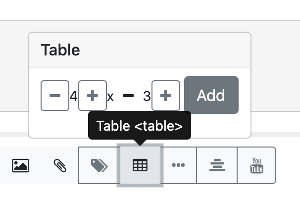 Table popover button content not visible on hover. · Issue #752 · publiclab/PublicLab.Editor ...