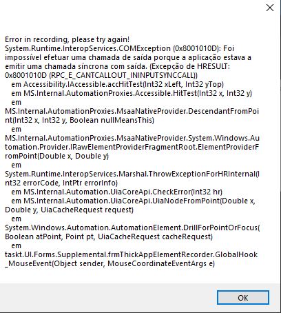 Error in Automation · Issue #207 · saucepleez/taskt · GitHub