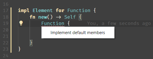 Missing `fill Struct Fields` Quick Fix When `missing Structure Fields` Problem Is Present
