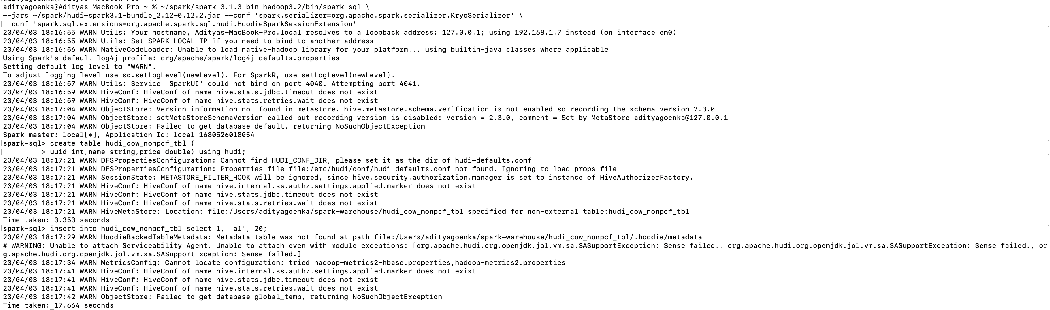 Could not sync using the meta sync class org.apache.hudi.hive.HiveSyncTool[SUPPORT] · Issue ...