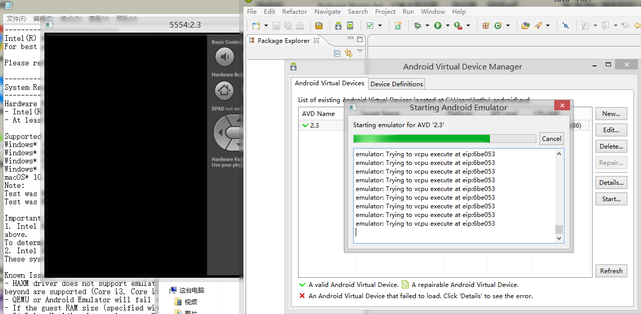 The Virtual Device Doesnt Work After Installing Haxm On Windows 81 · Issue 289 · Intelhaxm