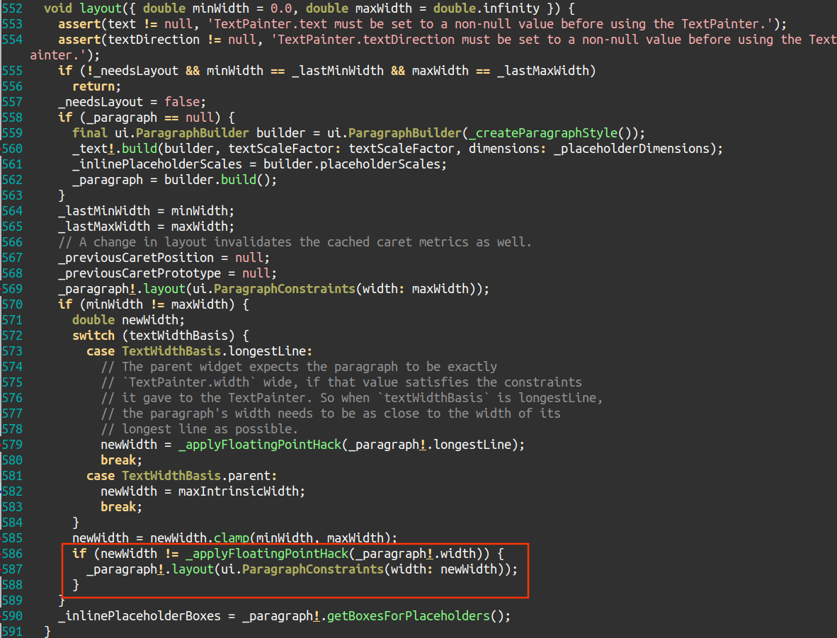 Text layout twice and cause performance degradation · Issue #72861 · flutter/flutter · GitHub