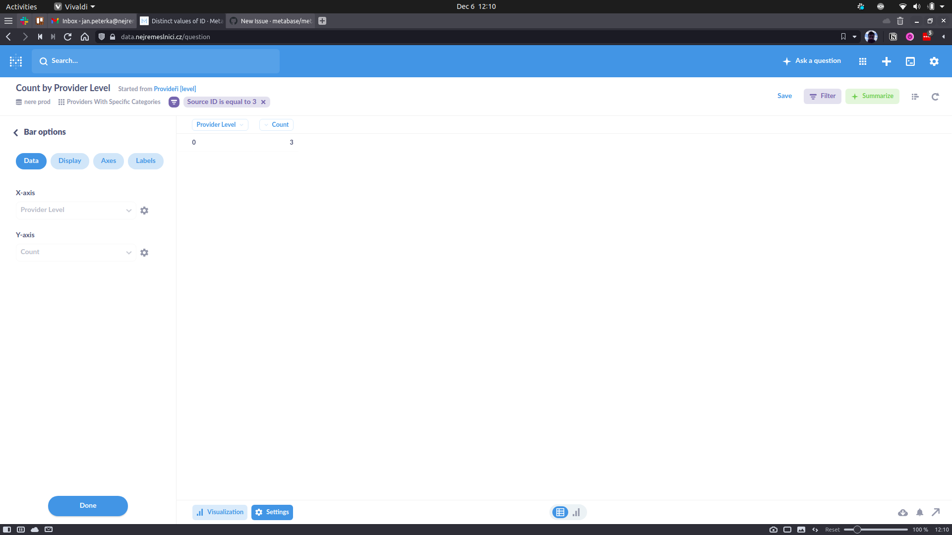 Zero rounded to very small number in Bar chart · Issue #19203 · metabase/metabase · GitHub
