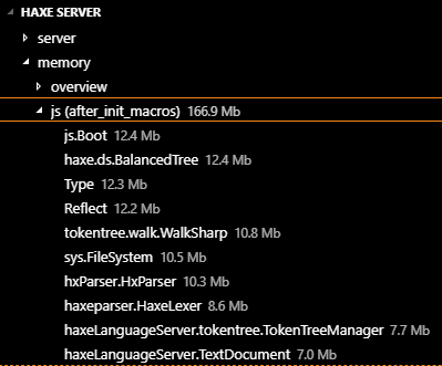 [server] [memory] some modules are reported as using a lot of memory · Issue #7908 ...