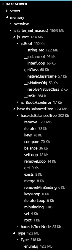 [server] [memory] some modules are reported as using a lot of memory · Issue #7908 ...