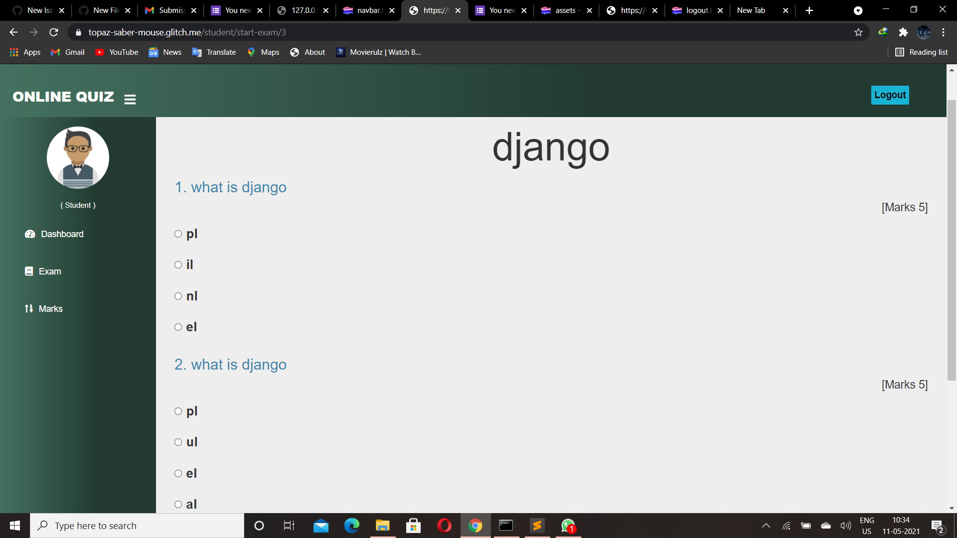 GitHub - nitish666666/QUIZMANAGEMENT-Navigus-assignment: Navigus assignment of quiz