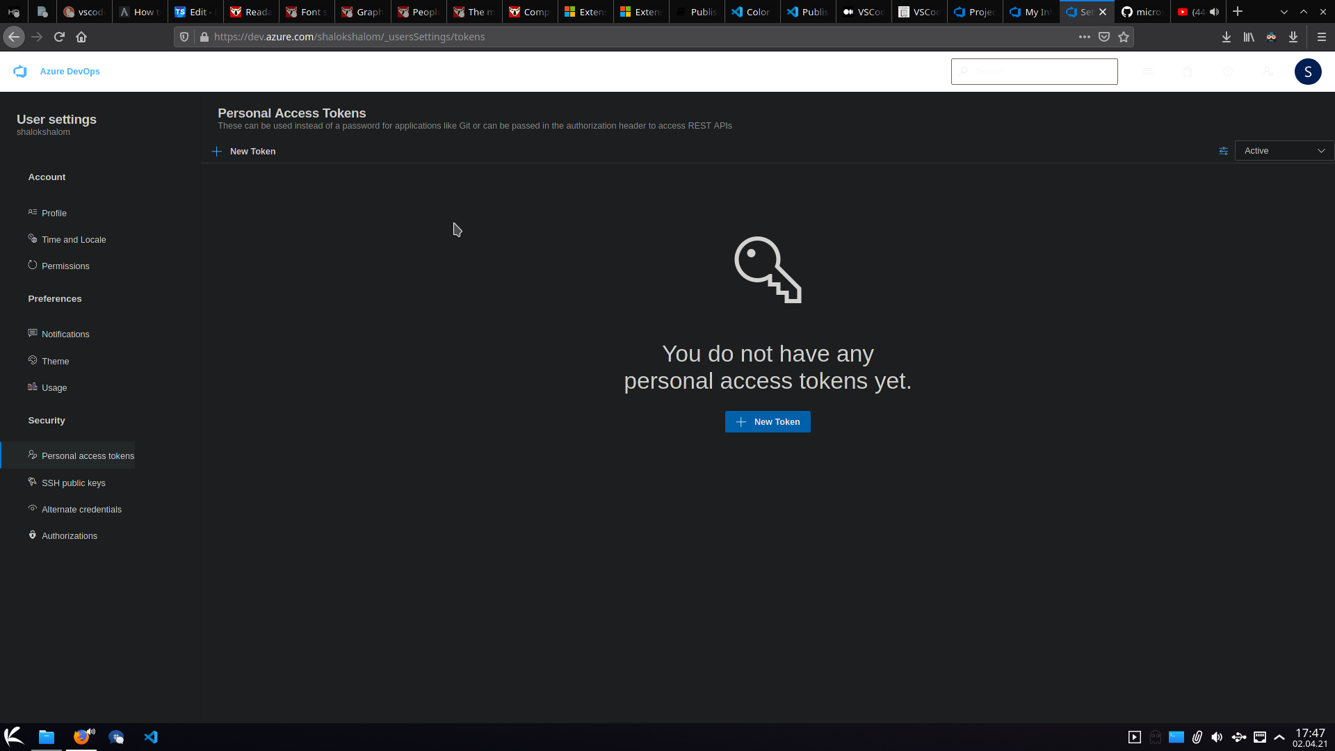 [Broken Website] dev.azure.com · Issue #5437 · darkreader/darkreader · GitHub