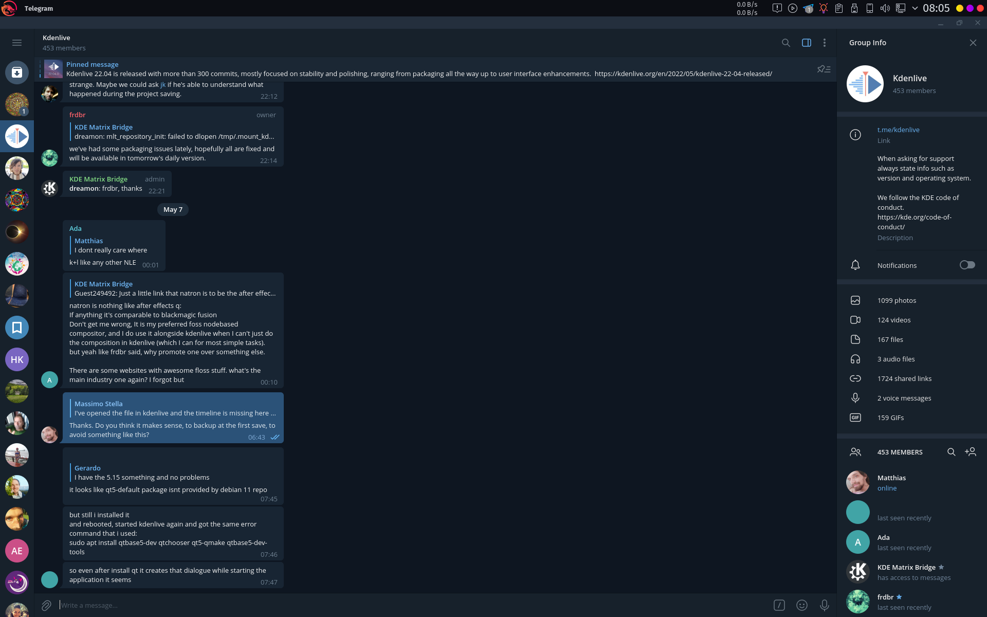 [Feature Request] Center view · Issue #24494 · telegramdesktop/tdesktop · GitHub